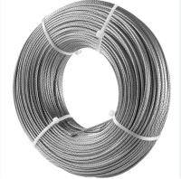 China 8mm Galvanized Steel Core High Carbon Double Strand Twisted Marine Mooring Wire Rope for sale