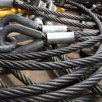 China Galvanized Triple-Strand Twisted Steel Wire Rope 10mm Fiber Core Marine Mooring Rope for sale