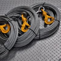 China 11mm Steel Core High Carbon Galvanized Marine Mooring Wire Rope 4mm-120mm for sale