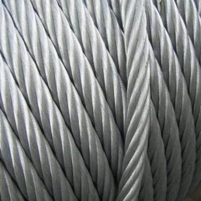 China 24mm Steel Core Galvanized Marine Wire Rope - 4mm-120mm Diameter Range with ABS/BV/DNVGL Certification for sale