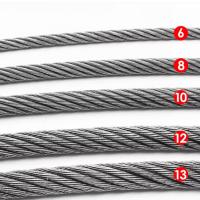 China 12mm Galvanized High Carbon Steel Marine Wire Rope Triple Strand Twisted 4mm-120mm for sale