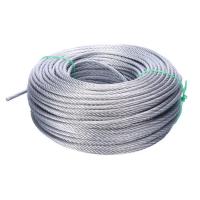 China Galvanized High Carbon Wire Rope Sling 8mm Steel Core for Marine Deck Cranes for sale