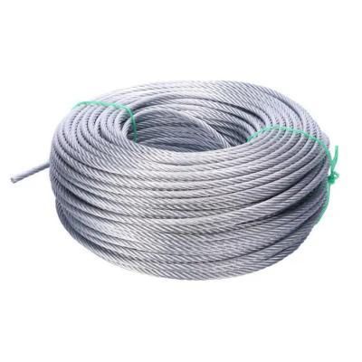 China Galvanized High Carbon Wire Rope Sling 8mm Steel Core for Marine Deck Cranes for sale