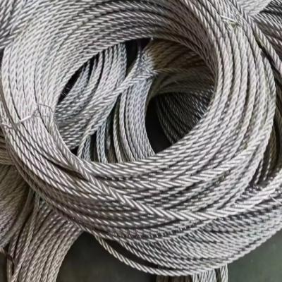 China 10mm Galvanized Steel Core Marine Wire Rope for Cranes 4mm-120mm for sale