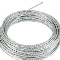 China 20mm Galvanized Fiber Core High Carbon Steel Wire Rope for Marine Cranes 4mm-120mm for sale