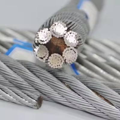China 18mm Fiber Core Triple Strand Twisted Galvanized Cable Wire for sale