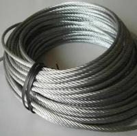 China 18mm 6x19 Galvanized Steel Wire Rope for Marine Deck Cranes - 4mm-120mm Diameter Range with ABS/BV/DNVGL Certifications for sale