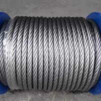 China 24mm Marine Deck Crane Wire Rope 6x19 Steel Core High Carbon Galvanized 4-120mm Diameter for sale