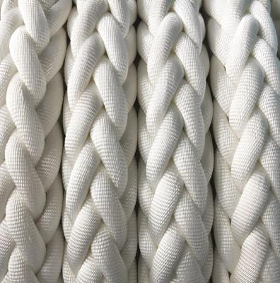 China 12 Strand Marine Anchor Rope - Polyamide/Polyester Material with 220m Coil Length and ISO 2307 Certification for sale