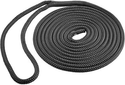 China UHMWPE Double Braid Mooring Rope 4mm-120mm Marine Synthetic Fiber with High Strength for Boats and Ships for sale