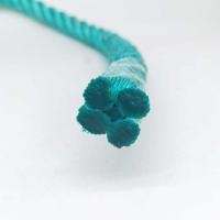 China 16-18mm Diameter 4-Strand Twisted Nylon Mooring Rope - 220m Coil Length, ISO 2307 Certified for sale