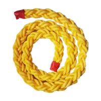 China 8 Strand Braid PP Danline Floating Marine Mooring Rope 64mm High Strength for sale