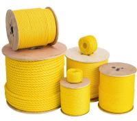 China 3 Strand PP PE Rope 4mm-56mm Diameter for Agriculture Marine Mariculture Fishing Mooring for sale