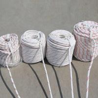 China Double Solid Braided Polyester Mooring Ropes 12mm-200mm Dock Line Boat Rope for sale