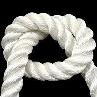 China 3-Strand Marine Mooring Rope 4-56mm Diameter with 220m Coil Length and ISO 2307 Certification for sale