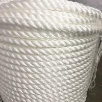 China 3-Strand Marine Mooring Rope 4-56mm Diameter with 220m Coil Length and ISO 2307 Certification for sale