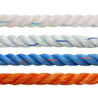 China 12mm 4-Strand Polypropylene Marine Mooring Rope - 220m Coil Length, 21.7 KN Breaking Load, Multiple Color Options for sale