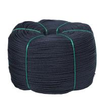 China 6mm 8mm High Tensile 3-Strand Polypropylene Packing Rope - 220m Coil Length, ISO 2307 Certified for sale