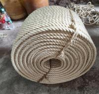 China Durable 3 Strand Twisted Sisal Rope 220m Coil for Packing and Industrial Use for sale
