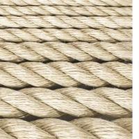 China Durable 3 Strand Twisted Sisal Rope 220m Coil for Packing and Industrial Use for sale