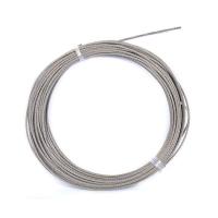 China Galvanized Steel Wire Rope 20mm Marine Cable 6x19 High Carbon Steel Core Heavy Duty for sale