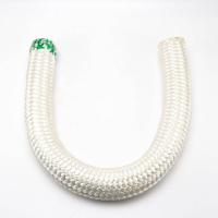 China 10mm Double Braided Polyester Nylon Twisted Rope 12 Strand Heavy Duty Multipurpose Sailing Rope for sale