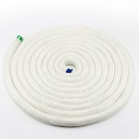 China 10mm Double Braided Polyester Nylon Twisted Rope 12 Strand Heavy Duty Multipurpose Sailing Rope for sale