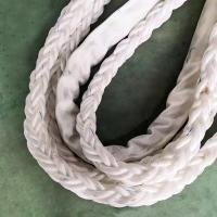 China 12 Strand Braided Marine Mooring Rope Polyester Nylon PP Hawser 20mm to 160mm Diameter for sale