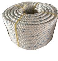 China 3 Strands Twisted Polypropylene Rope PP Danline Marine Floating Rope 8mm 10mm for sale