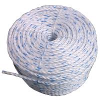 China 3 Strands Twisted Polypropylene Rope PP Danline Marine Floating Rope 8mm 10mm for sale