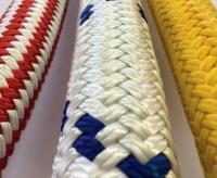 China Reinforced 8 Strand 12 Strand Double Braided Nylon Rope 20mm to 70mm for Marine Industrial Use for sale
