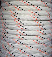 China Reinforced 8 Strand 12 Strand Double Braided Nylon Rope 20mm to 70mm for Marine Industrial Use for sale
