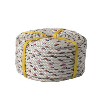 China 4 Strand PP Danline Rope Bale Rope 6mm to 60mm Diameter Various Colors for Agriculture Marine for sale