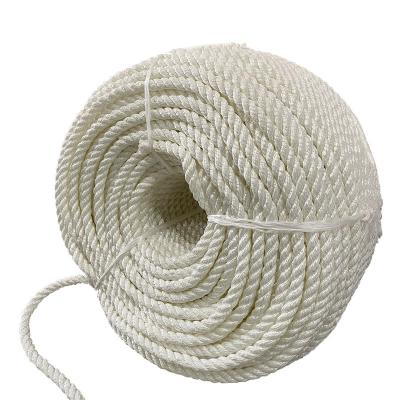 China 3 Strand 8 Strand 12 Strand Nylon PP Polyester Marine Mooring Rope 20mm to 160mm for sale