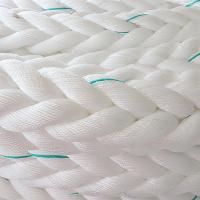 China 12 Strand 80mm Nylon Mooring Rope ABS CCS Certified Marine Grade 1102kN Breaking Load for sale
