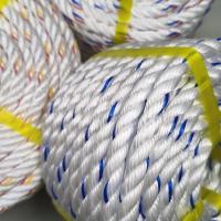 China PP Danline Rope 3 Strand 5mm 8mm 18mm Heavy Duty Twisted Polypropylene Marine Rope for sale