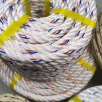 China PP Danline Rope 3 Strand 5mm 8mm 18mm Heavy Duty Twisted Polypropylene Marine Rope for sale