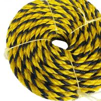 China Tiger Rope 3 Strand Polyethylene PE Twisted Rope for Heaving Line 8mm Diameter for sale