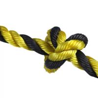 China Tiger Rope 3 Strand Polyethylene PE Twisted Rope for Heaving Line 8mm Diameter for sale
