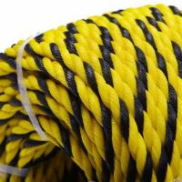 China Tiger Rope 3 Strand Polyethylene PE Twisted Rope for Heaving Line 8mm Diameter for sale