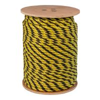 China Tiger Rope 3 Strand Polyethylene PE Twisted Rope for Heaving Line 8mm Diameter for sale