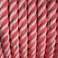 China 100% Virgin PE Twisted 3 Strand Rope 4mm to 56mm Diameter for Fishing and Marine for sale