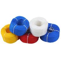 China 3mm-60mm PP Danline Rope 3 Strands Marine Rope Polypropylene Floating Rope for sale