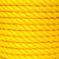 China High Strength 4 Strands PP Danline Rope 8mm 220m Floating Polypropylene for sale