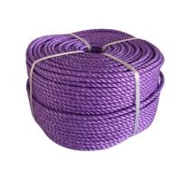 China 3 Strands Twisted Polypropylene Rope 4mm to 56mm Diameter Lightweight Water Resistant for sale