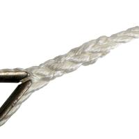 China 3/8 Inch x 200 Feet Premium Three Strand Twisted Nylon Marine Anchor Rope High Tensile Strength for sale
