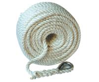 China 3 Strand Twisted Nylon Rope Marine Dock Anchor Utility Line 8mm to 56mm Diameter for sale
