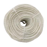 China 3-Strand Twisted Nylon Anchor Line Marine Rope for Ship Boat 16mm Diameter 220m Coil for sale