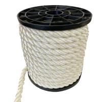 China 3-Strand Twisted Nylon Anchor Line Marine Rope for Ship Boat 16mm Diameter 220m Coil for sale