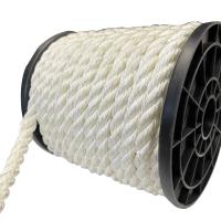 China 3-Strand Twisted Nylon Anchor Line Marine Rope for Ship Boat 16mm Diameter 220m Coil for sale